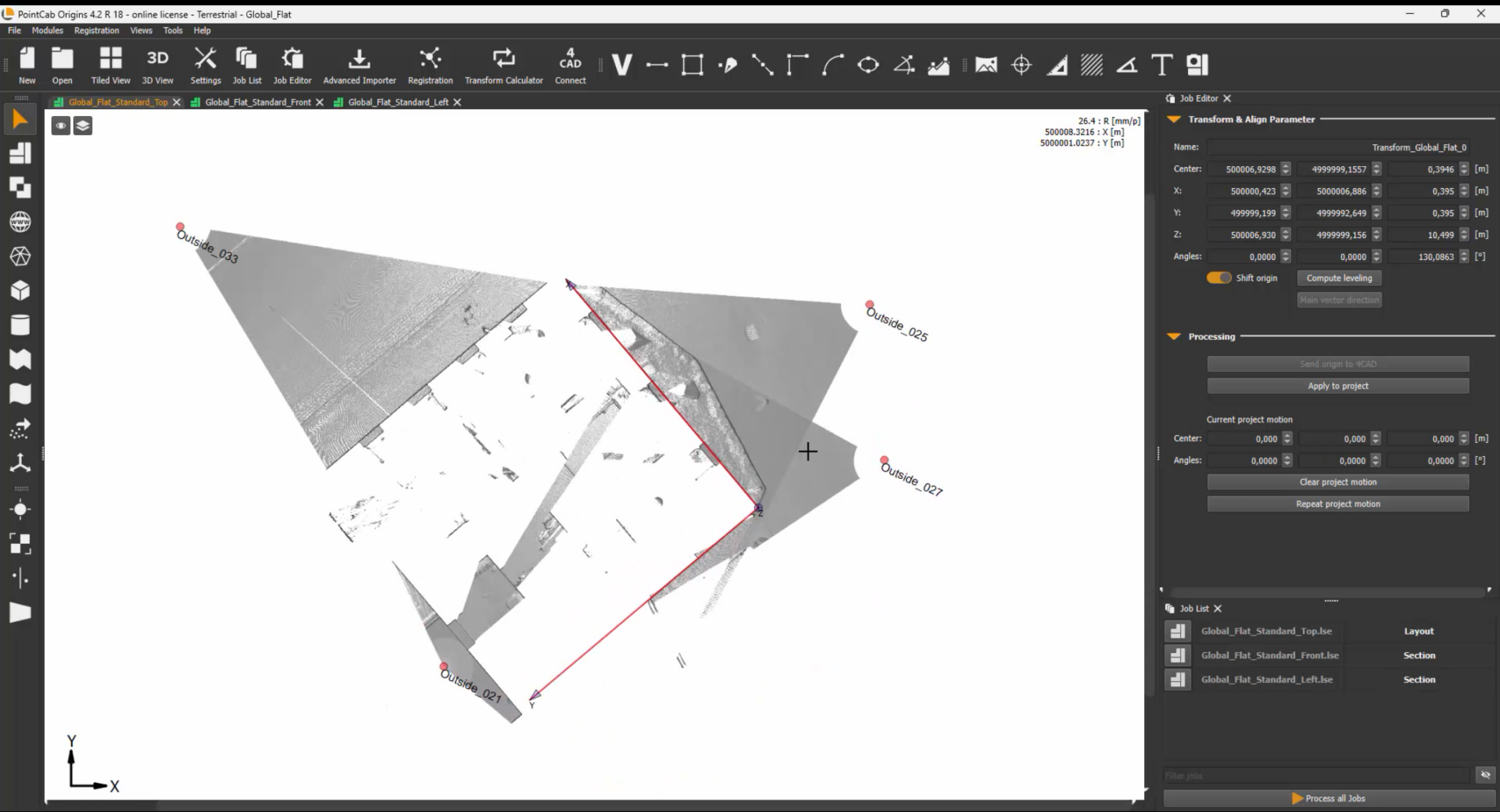 How to Work with Georeferenced Point Clouds in Archicad - Pointcab